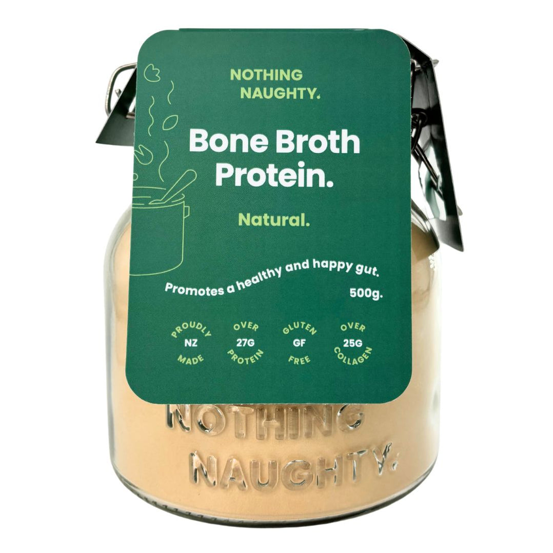 Bone Broth Protein Powder - 500g Jar — Nothing Naughty