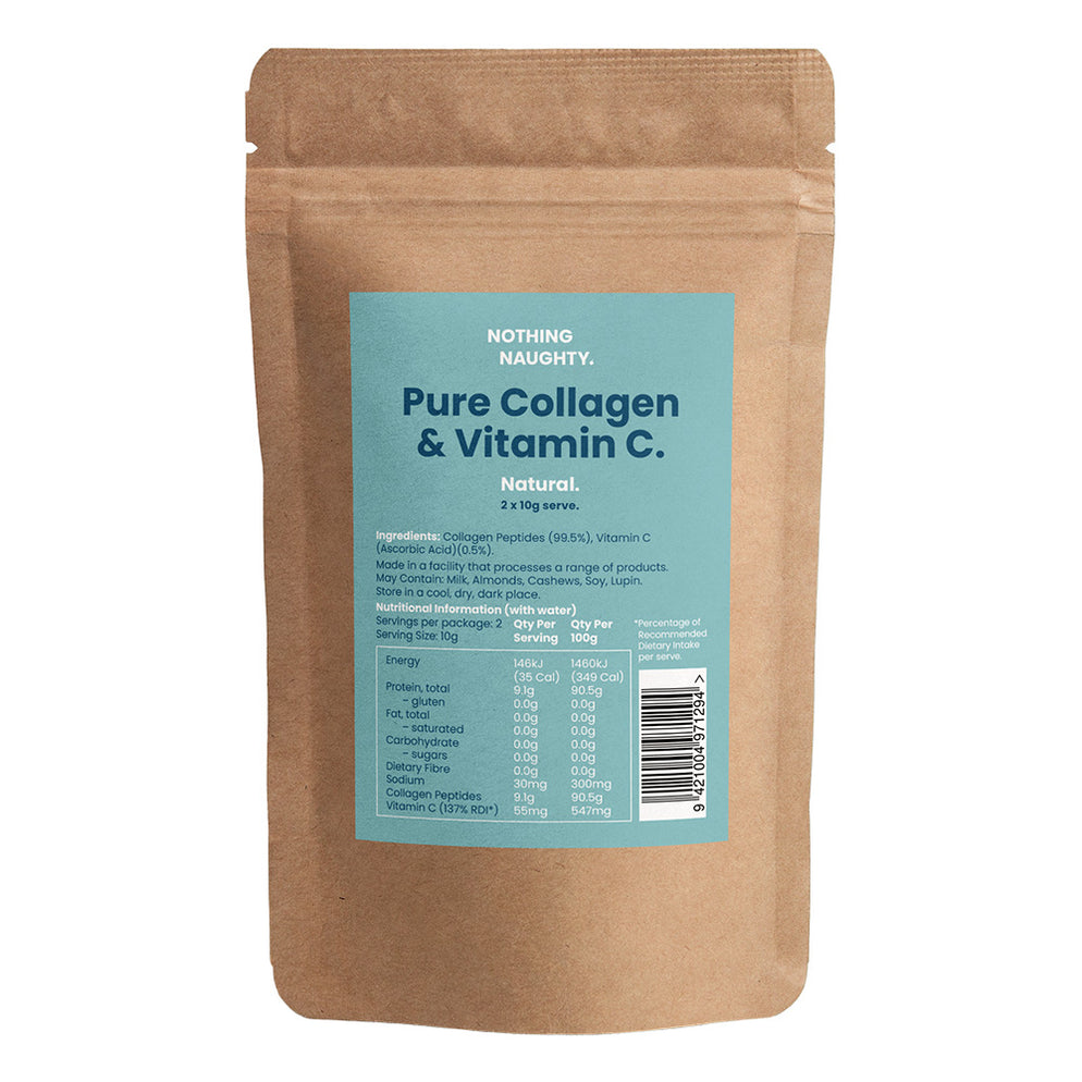 Pure Collagen Sample Sachet - 2 x 10g Servings — Nothing Naughty