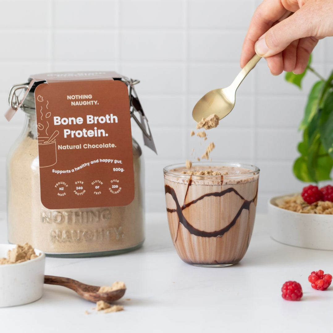Bone Broth Protein Powder - 500g Refill Bag — Nothing Naughty