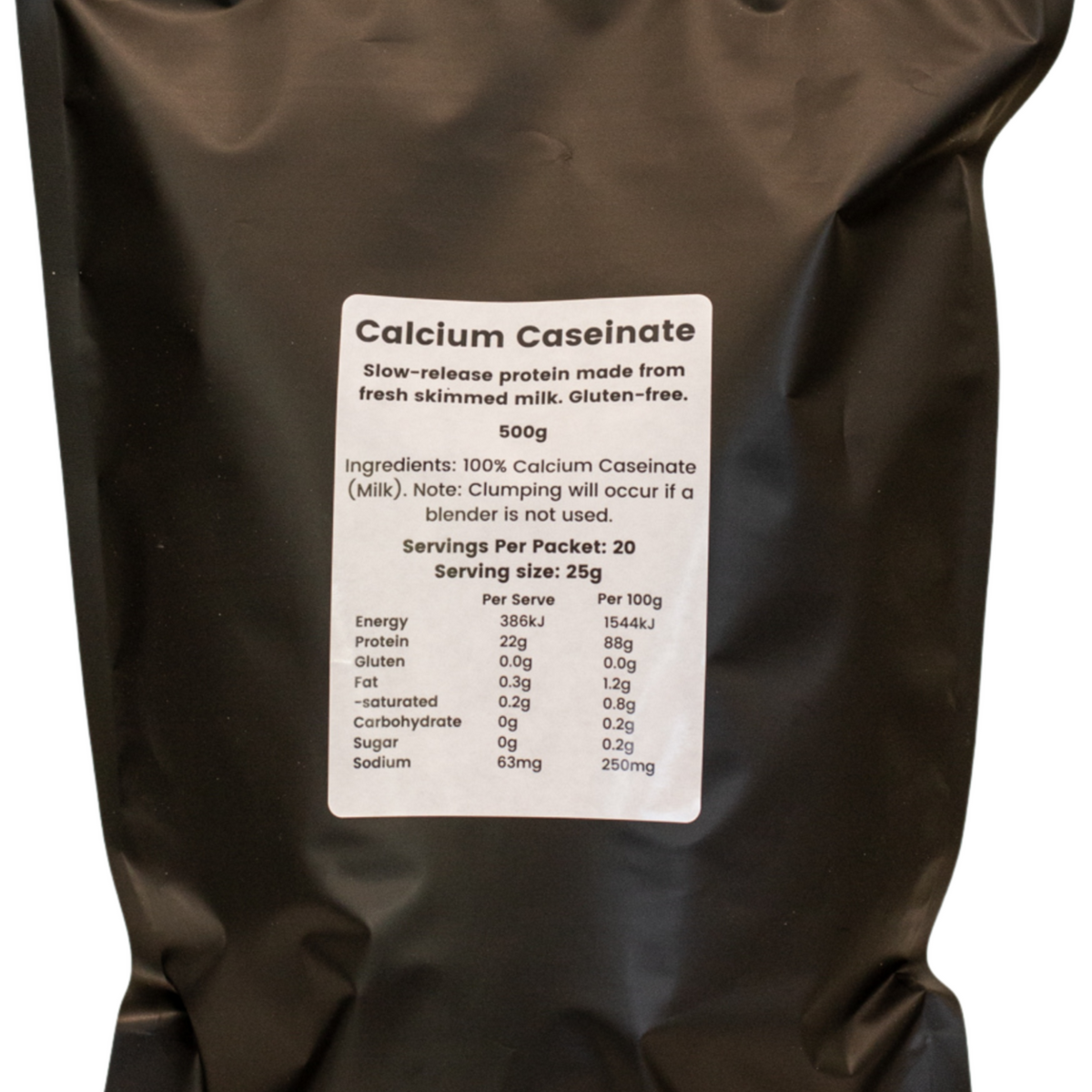 Nothing Naughty Ltd | Calcium Caseinate 500g, Whey Protein Powder